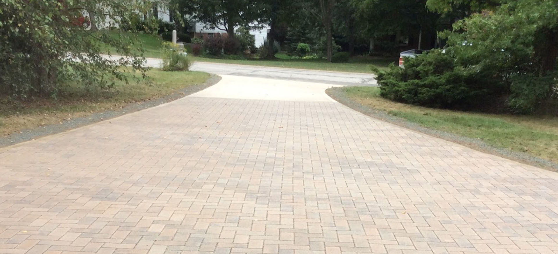 Custom Paver Driveway - Outdoor Cargan Living
